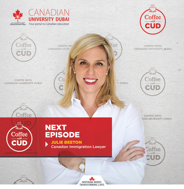 Coffee with CUD - Guest: Julie Beeton | Canadian University Dubai