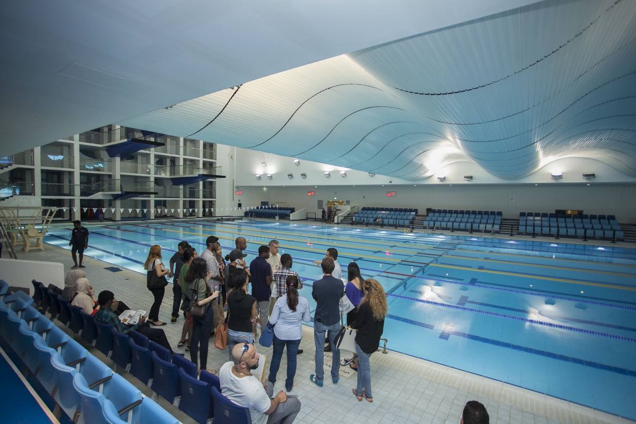 CUD Students Visit Hamdan Sports Complex | Canadian University Dubai