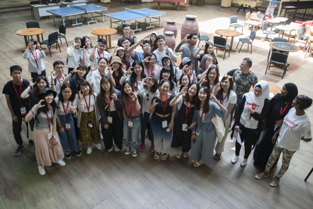 Students from Hong Kong Baptist University attend CUD’s summer school ...