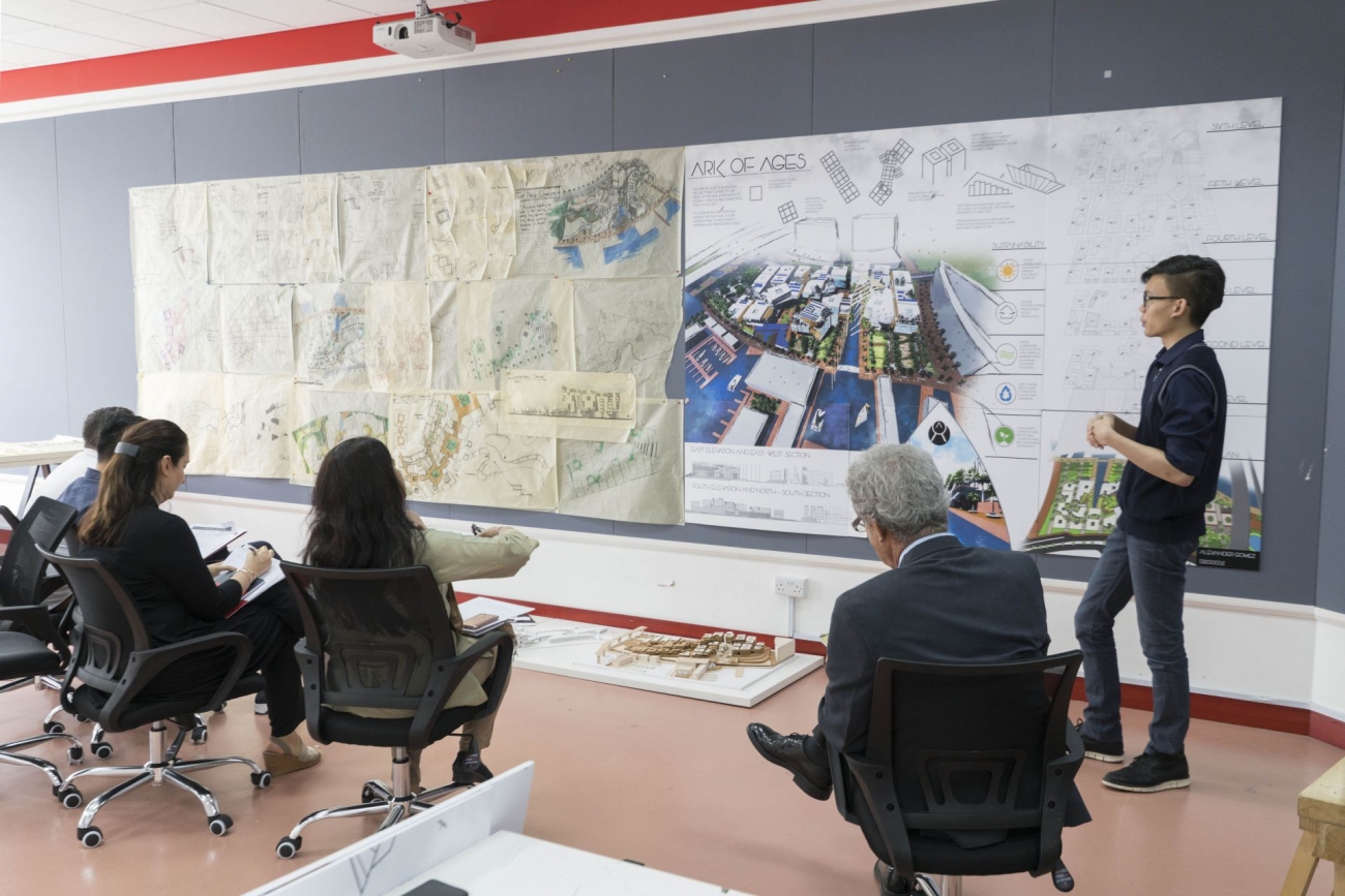 Students from the Department of Architecture Present Graduation ...