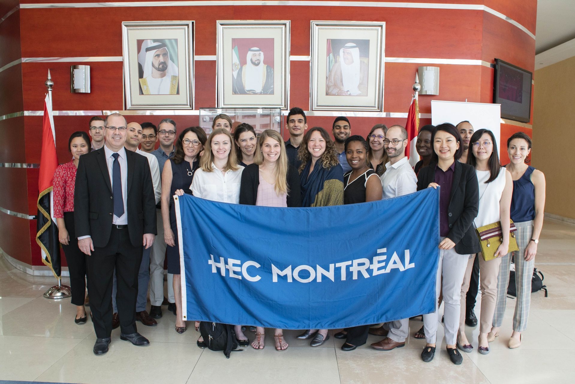 HEC Students Montreal Revisit the University | Canadian University Dubai