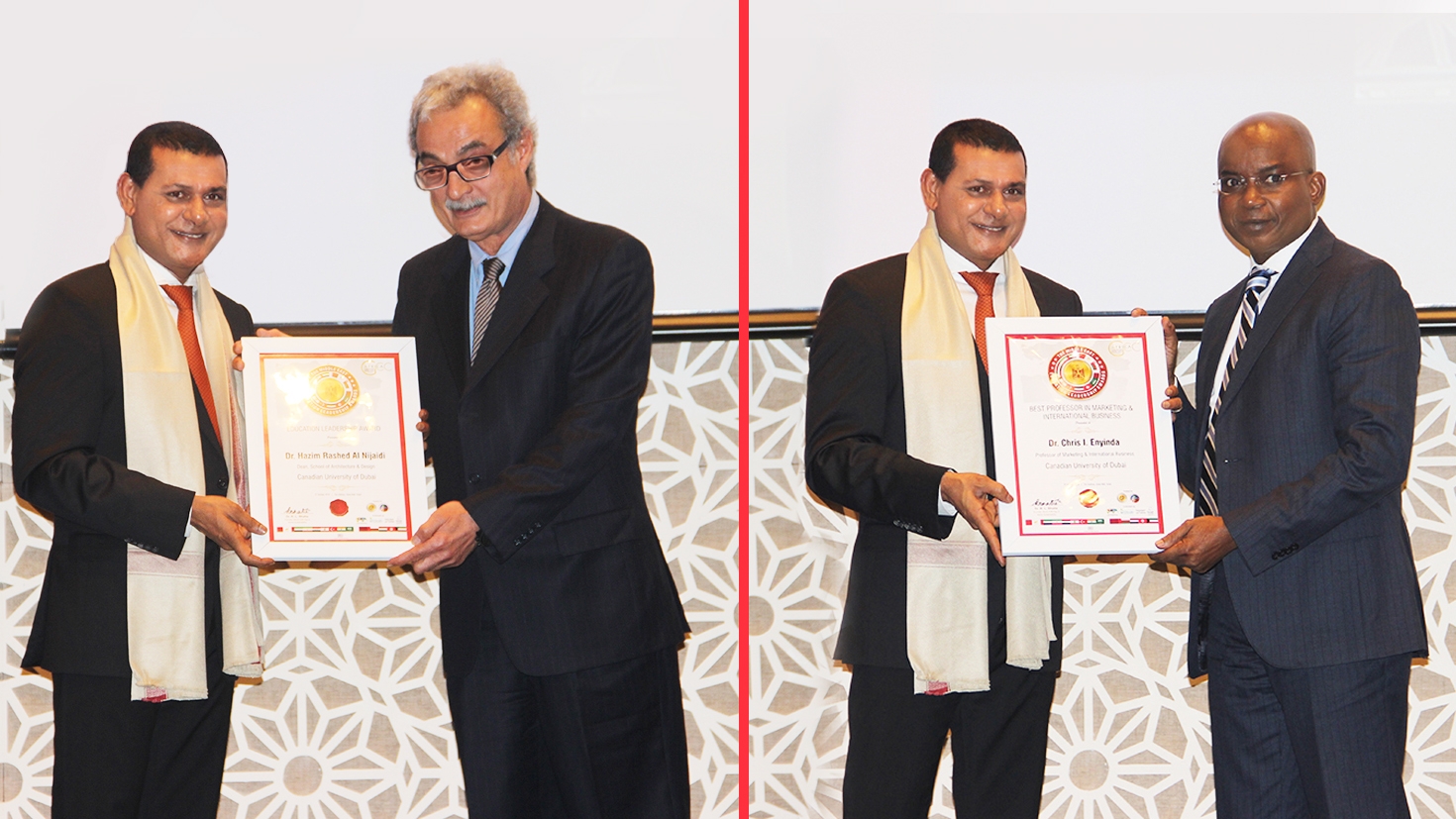 CUD Honored at Middle East Education Leadership Awards | Canadian ...