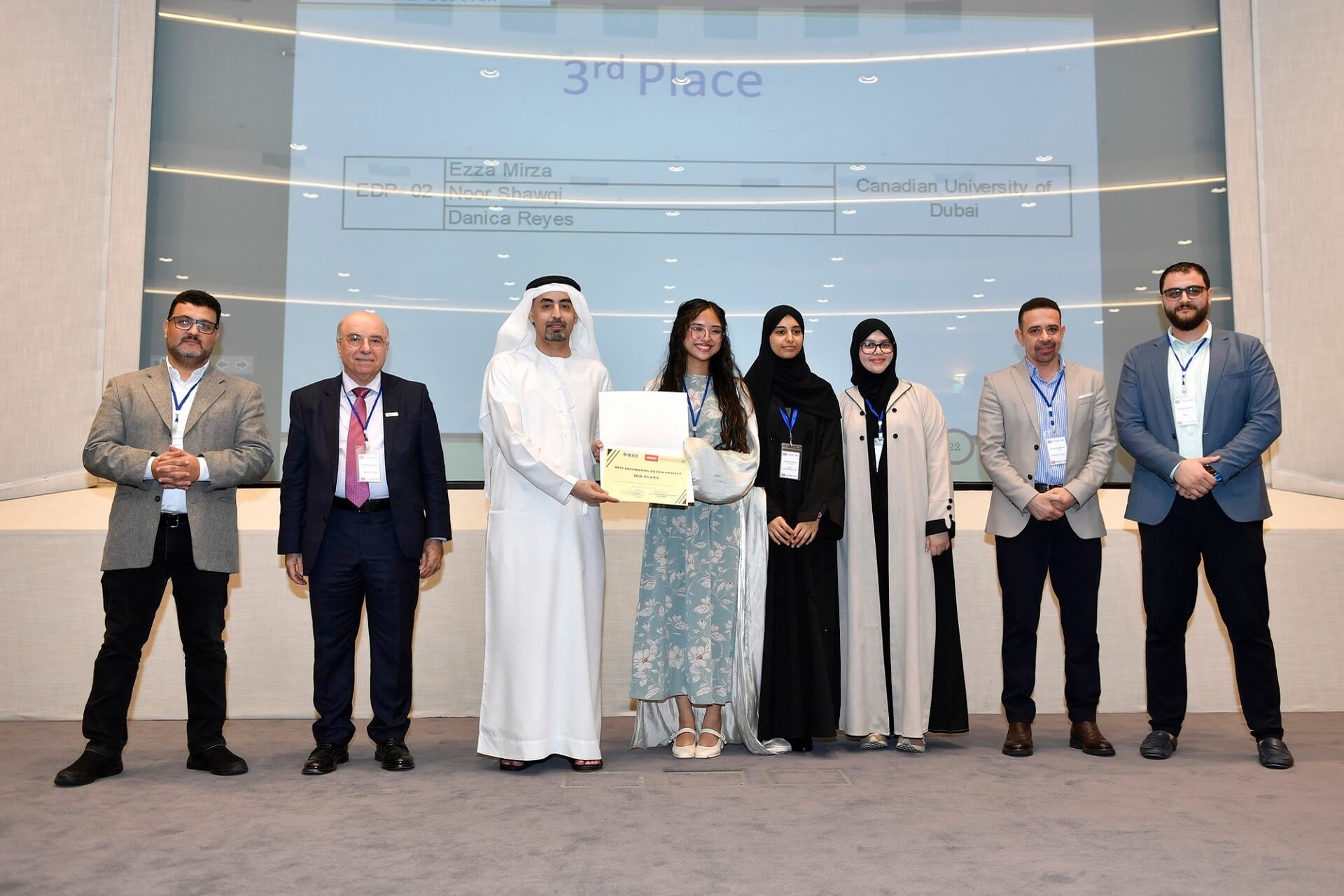 CUD Mechatronics Team Wins Third Place at the IEEE 18th UAE Student Day ...