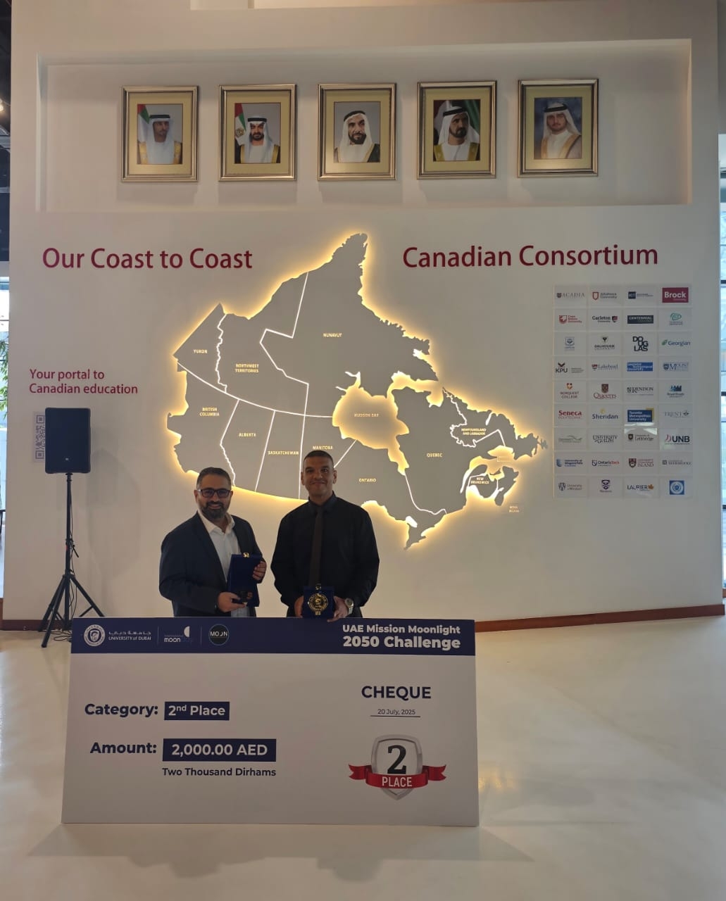 CUD Student Wins 2nd Place in International Moon Day 2025 Competition ...